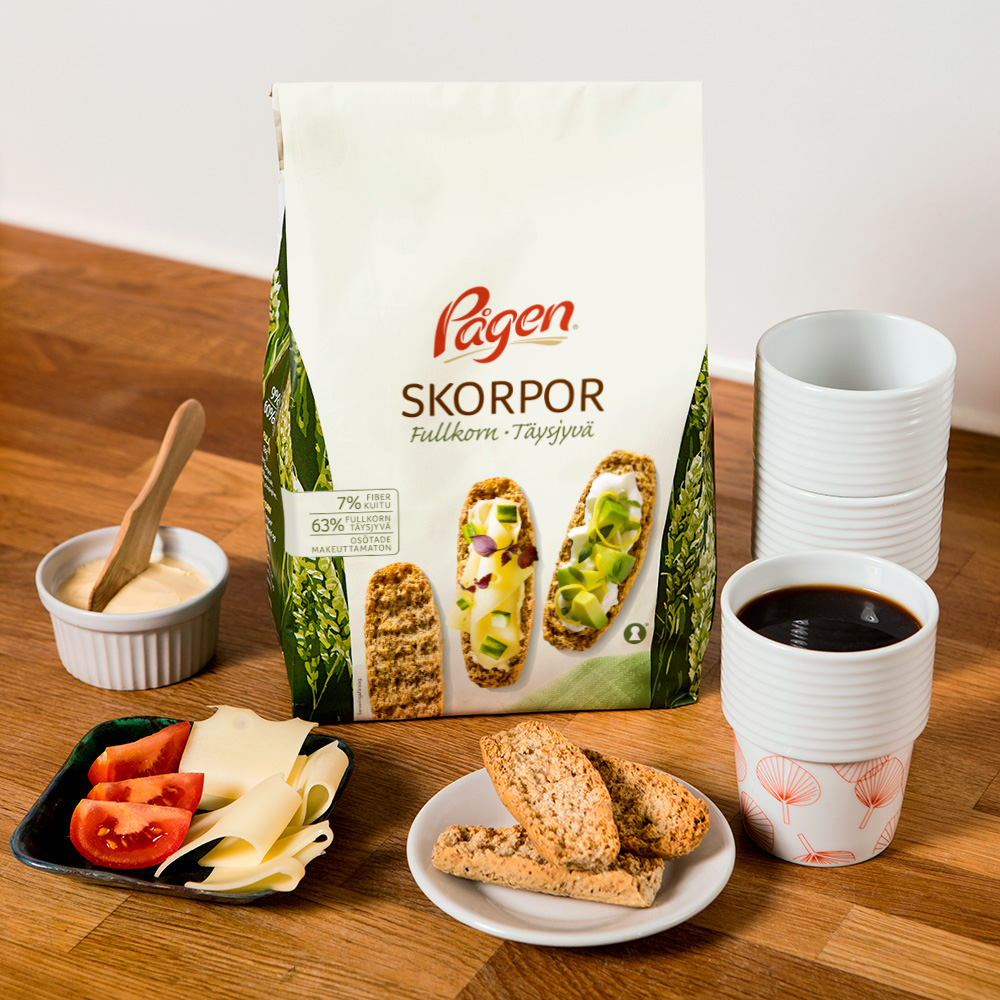 Skorpor Fullkorn - osötade med naturlig krispighet